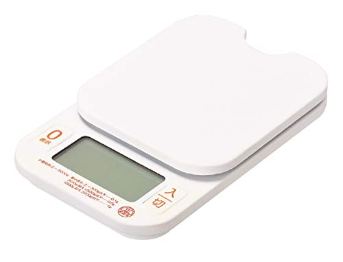 ホワイト/-/D-6468・PatternName:2.0kg用 0.1g単位・パッケージ個数:1・製品サイズ:(約)幅11×奥行17.5×高さ3cm、製品重量:(約)0.21kg・素材・材質:ABS樹脂(耐熱温度70度)、最大軽量:200...