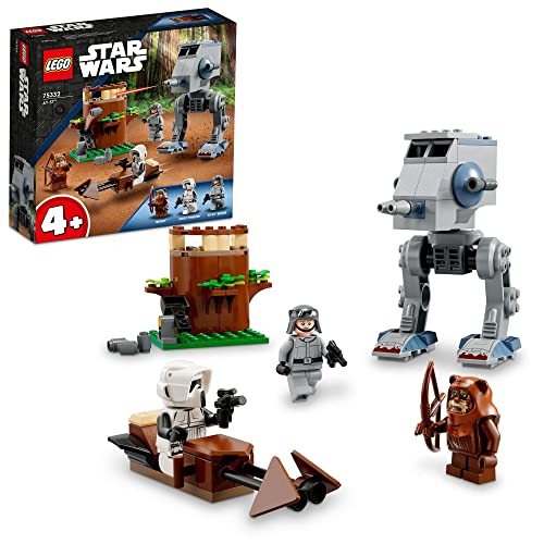 AT-ST・マルチカラー 75332・・Style:AT-ST・組み立てスキルを学べる ? はじめてのレゴスター・ウォーズコレクションにピッタリ。大きめの基礎ブロックを使って、すばやく簡単にAT-ST(75332)を組み立て、『スター・ウォ...
