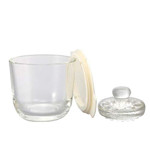 ワイド・オフホワイト 500mL GTK-S-OW・本体サイズ:幅11.6×奥行11×高さ9.8cm・本体重量:770g・材質:耐熱ガラス、ホウケイ酸ガラス、ポリプロピレン、シリコーンゴム・生産国:本体・重石生産国:日本、フタ・フタパッキン...