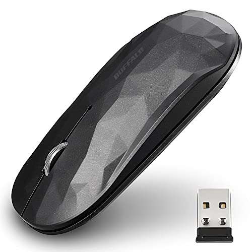 ジオメトリーデザイン・ブラック BSMBW335GBK・・Color:ブラックStyle:ジオメトリーデザインPatternName:単品・【対応機種】USB Type-A端子をもつパソコン タブレット ゲーム機・■持ち運びに便利なスリムボ...