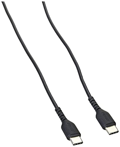 ・ブラック 0.5m BSMPCCC105BK・・Size:0.5mColor:ブラック・■コネクター形状:USB Type-C(オス)/USB Type-C(オス)・■寸法(ケーブル長):0.5m・■ケーブル径:2.7mm・■質量:約11...