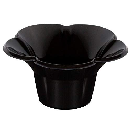 ・ブラック 単品 FKT3701・・Color:ブラックSize:単品・盛りやすさを追求した新形状のかき氷カップです。・定番のサイズと同容量ながら、盛りのボリューム感を演出する大口径・低重心。・スタッキング性が高いためコンパクト。・使用後も...