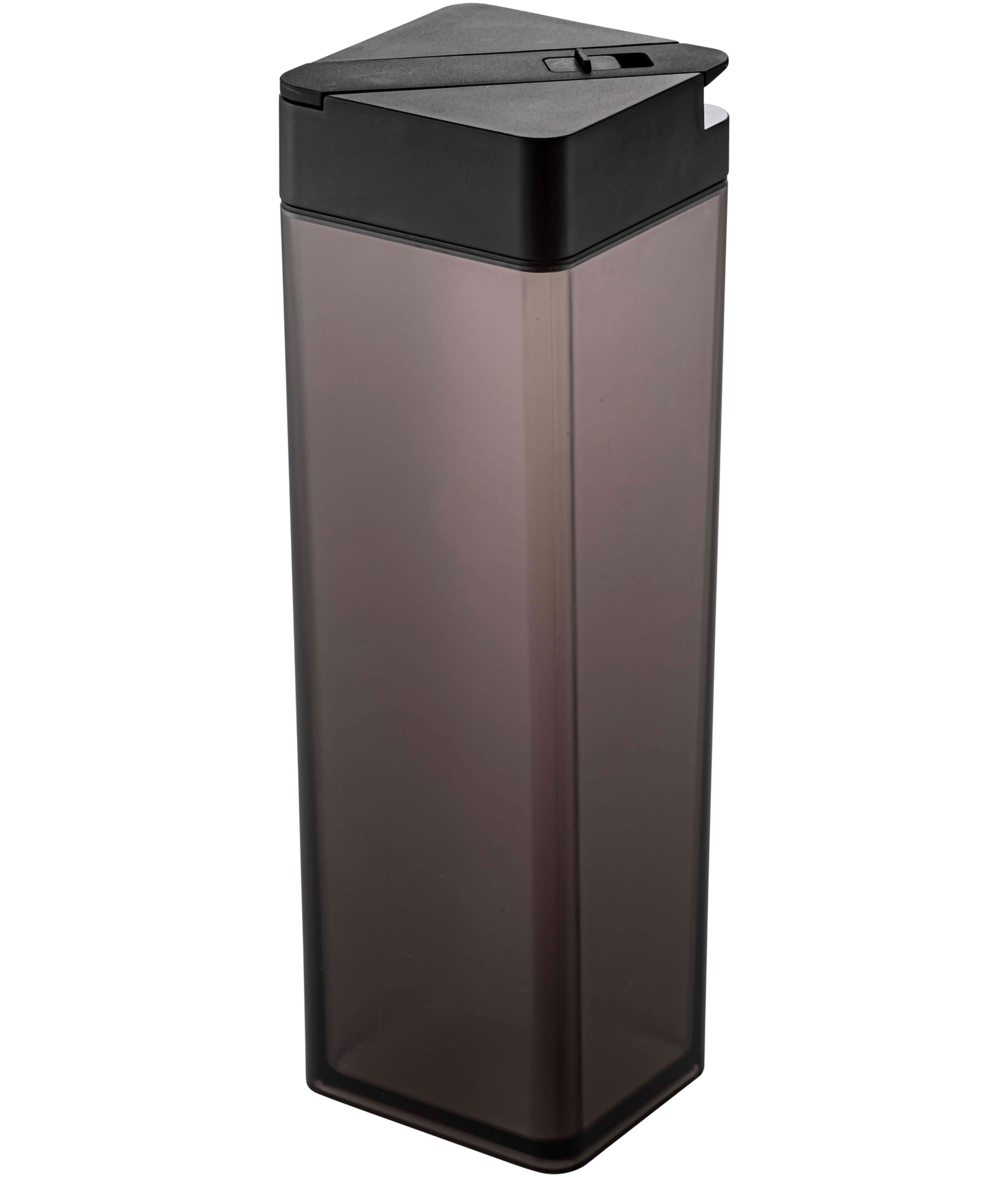 倒して置ける冷水筒・ブラック 約W8.5XD8.5XH27.5cm 5725・■商品サイズ：約8.5×8.5×27.5cm、■容量：1.2L冷水専用、■材質：容器/MS樹脂・ABS樹脂 蓋/ポリプロピレン パッキン・止水栓/シリコーン、■耐...