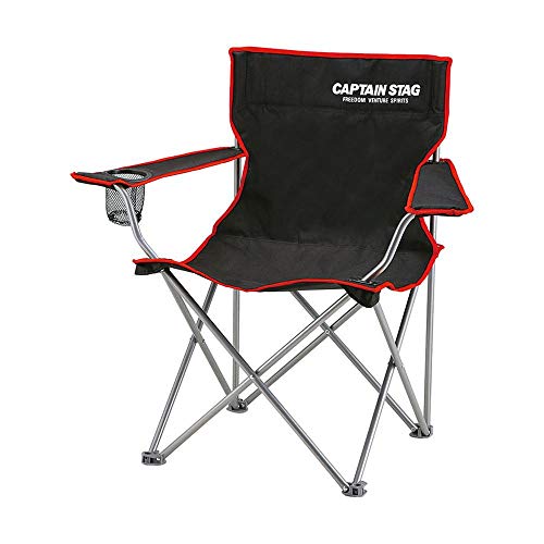 ブラック・ブラック 幅330×奥行215×高さ105mm UC-1703・・Style:ブラック・製品サイズ : 幅820×奥行510×高さ800mm、座面の高さ : 360mm・収納サイズ : 140×140×長さ840mm・重量 : 2...