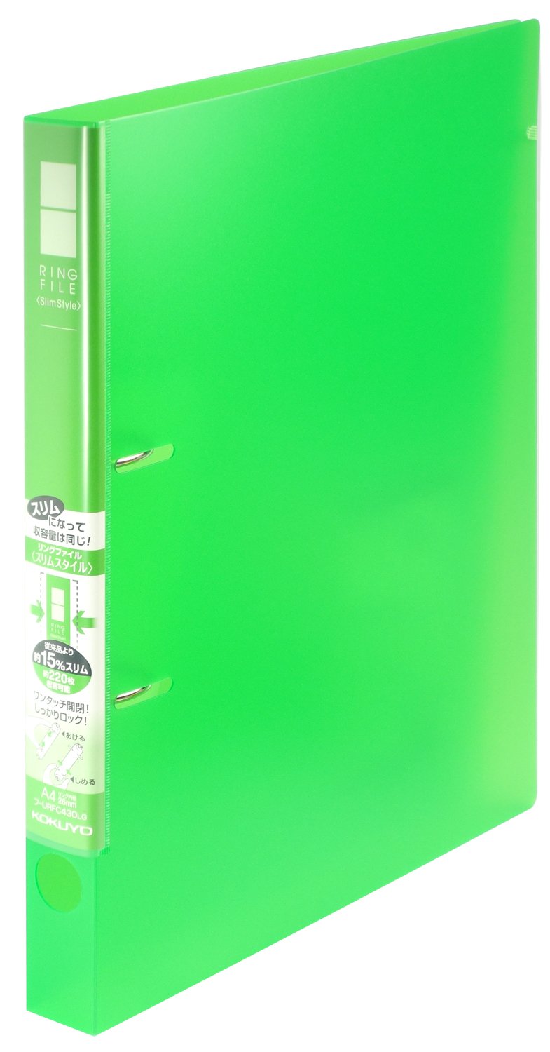 220枚収容・ライトグリーン 220枚 フ-URFC430LG・・Color:ライトグリーン・【型番】フ-URFC430LG・【寸法】33×249×307mm・【サイズ】A4-S・【色】ライトグリーン・【適正収容枚数】220枚説明 ●小リン...