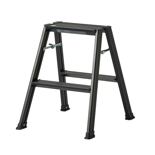 02_踏み台ブラック/幅47×奥行57×高さ55cm/ブラック・Color:ブラックSize:幅47×奥行57×高さ55cmStyle:02_踏み台・パッケージ個数:1・カラー:ブラック・外寸(約):幅47×奥行57×高さ55cm・折りたた...