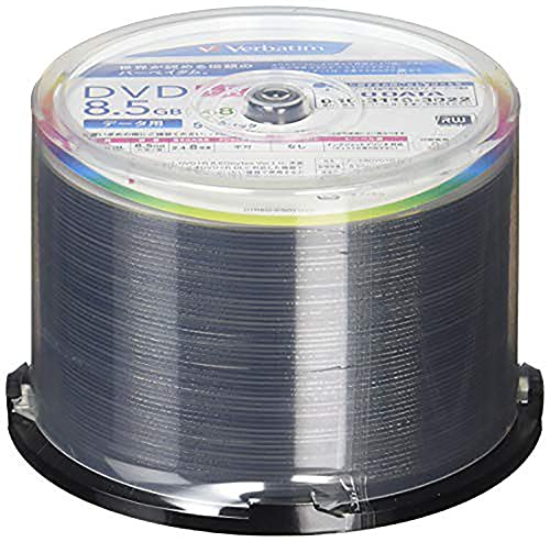 ホワイト/50枚/DTR85HP50V1FFP・Size:50枚PatternName:単品・パッケージ個数:1・品種:データ用 DVD+R DL・容量:8.5GB・1回記録用・盤面印刷:○（ホワイト） / 範囲:22mm-118mm(ワイ...