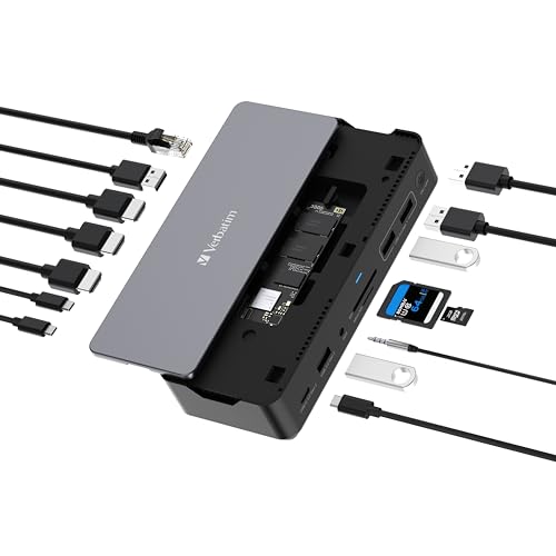 単品ブラック/15 in 1 SSDスロット/32173・Size:15 in 1 SSDスロットStyle:単品・パッケージ個数:1・包括的なドッキング ソリューション: M.2 SSD スロットを含む 15 ポート、高解像度 HDMI ...