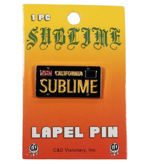 レゲエの神様【SUBLIME(サブライム)】のピンバッジが入荷です。 こちらのアイテムは【C&D VISIONARY】社が企画・製造しているオフィシャルライセンスアイテムになります。 サイズ ： 縦1.5cm×幅3.1cm×厚み1.5mm ...