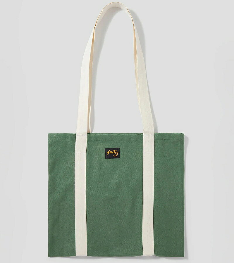 1972年、アメリカはテキサス州で誕生し、創業から現在に至るまでアメリカ製にこだわり、商品を作り続けている老舗ワークブランド【STAN RAY(スタンレイ)】から、トートバッグが入荷です。 バッグサイズ ： 35cm×40cm 持ち手を含む...