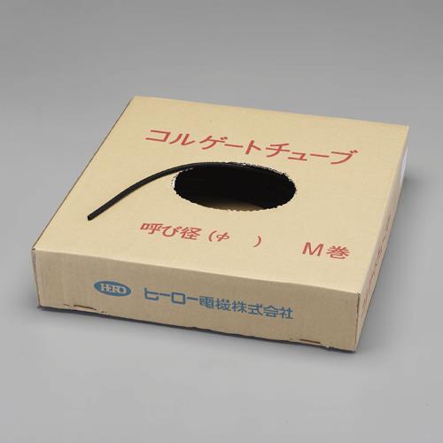 【仕様】●内径…φ7.4mm●外径…φ10.2mm●長さ…50m●カラー…黒●材質…難燃性ポリプロピレン●使用温度範囲…−50℃〜95℃●スリット入り●必要な分だけ取り出せるので保存も長くできます。●原産国：日本●商品入り数：1巻●エスコカ...