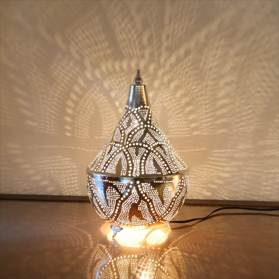 ▼ガラタバザール店舗TOPへ#メタルシェードランプ&nbsp;&nbsp;メタルシェードランプ　スタンドランプタジン形　高さ30cm　エジプト製　ハンドメイドDETAIL 商品番号 lpxm039b-06 サイズ シェード直径 φ19cm ...