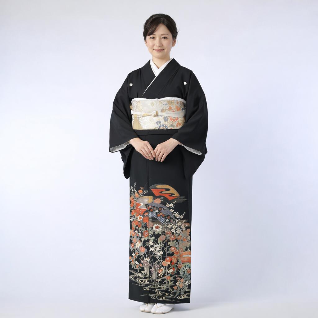 黒留袖「万葉の花ことば」フルレンタルセット 商品番号：C-072 以下の日程はお貸し出しができません。 こちらの商品は「何着でもお家で試着無料」対象商品です。 「万葉の花ことば」の試着を希望されるお客さまは下記の商品ページから商品番号：C-...