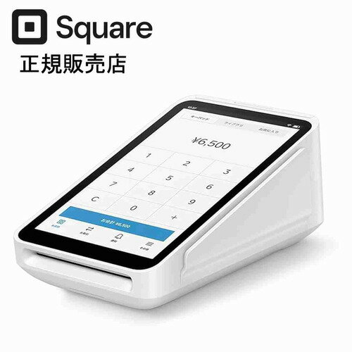 Square A-SKU-0609 Square ターミナル 発売日：2023年3月22日●1台のキャッシュレス決済端末で、クレジットカード、デビットカード、PayPay、電子マネー、暗証番号の入力などさまざまな決済手段に対応します。コード...