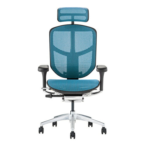 ※本製品はお客様ご自身で組み立ての作業が必要となります関家具 389595 EJ2-HAM-BF-BL エルゴヒューマン2 ●デスクワーク時に負担のかかりやすい腰へのサポートに重点を置き、人間工学を基にして開発・設計された多機能チェア「エル...