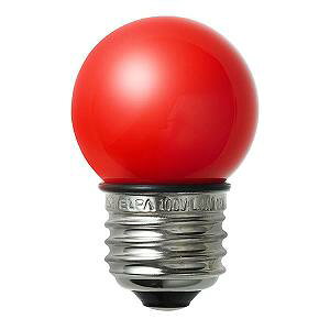 エルパ LDG1R-G-GWP254 LED電球 ミニボール ( G40形・赤色・口金E26 )● 光源にはLEDを使用しているので、消費電力が少ない省エネタイプ● 屋内・屋外兼用推奨使用環境温度0℃〜40℃サイズ(mm)全長62×外径40...
