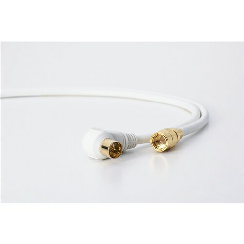 サン電子 4LRK07WP 4K8K対応TV接続ケーブル 0.7m 発売日：2017年10月下旬●2018年12月放送開始予定の4K・8K衛星放送対応のTV接続ケーブル4K・8K衛星放送はもちろん、現在放送中の地デジ、BS・110度CSデジ...