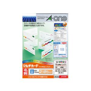 エーワン 51078 マルチカード 各種プリンタ兼用紙 ( A4判 / 5面 / 100シート )● いろいろなプリンタで印刷できるタイプの多目的用紙です。● 折れ線加工が入っている2つ折りタイプの用紙です。● 診察券、会員証、ポイントカー...