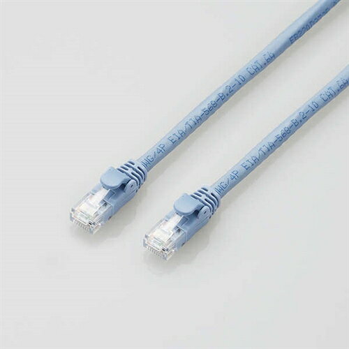 エレコム LD-GPAT/BU70/RS LANケーブル 70m CAT6A準拠 10GBASE-T対応 周波数帯域500MHz ツメ折れ防止カバー 単線 簡易パッケージ ブルー ●周波数帯域500MHzを保証する10ギガビット・イーサネッ...