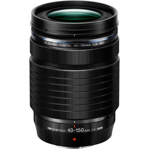 OMデジタルソリューションズ M.ZUIKO DIGITAL ED 40-150mm F4.0 PRO 交換レンズ M.ZUIKO DIGITAL ブラック発売日：2022年3月1日●世界最小最軽量(※1)と高画質を両立した新時代の望遠ズー...
