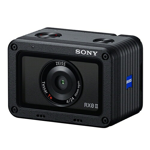 ソニー DSC-RX0M2 コンパクトデジタルカメラ Cyber-shot(サイバーショット)●4K動画の本体内記録に対応するなどRXシリーズの高画質性能を世界最小・最軽量の小型ボディに凝縮小型ボディに、高解像で歪みの少ない広角 ZEISS...