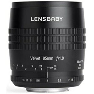 レンズベビー 交換レンズ Velvet85(ベルベット85mm) F1.8ソフト【キヤノンEFマウント】マクロも可能な新感覚ソフトレンズ●Velvetシリーズ今までに見たことのない世界像を映し出すソフトレンズ、Velvetシリーズです。 し...
