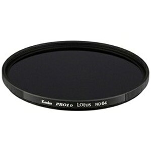ケンコー ND64 82mm PRO1D ロータスNDフィルター日本初※、水・撥油機能を備えながらも忠実な色再現性を実現したNDフィルター「PRO1D Lotus ND」シリーズ。（※国内メーカーとして初めて撥水・撥油コーティングを施した丸...
