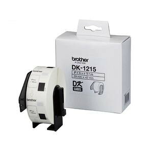 メーカー名：brother(ブラザー)型番：DK-1215商品名：食品表示用/検体ラベル ラベル白 文字色黒JANコード：4977766709026●ピータッチQL-580N用 オプション品●食品表示用/検体ラベル ラベル白 文字色黒【 仕...