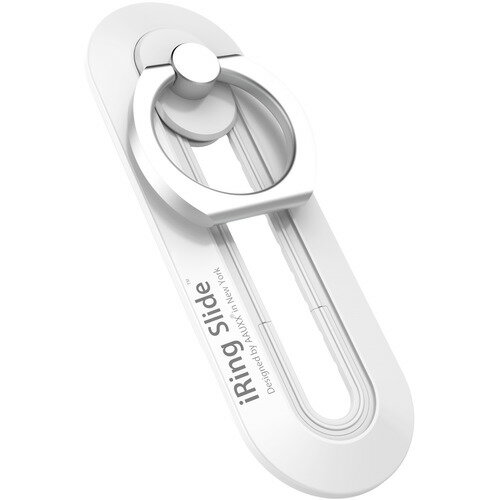 ロジック IS2-PW スマホ タブレット落下防止リング&ポータブルスタンド AAUXX iRing スライド ホワイト IS2PW●ワイヤレス充電に対応リングがスライドしてワイヤレス充電が可能に●スマホを片手で安心操作指を通すだけで抜群の...