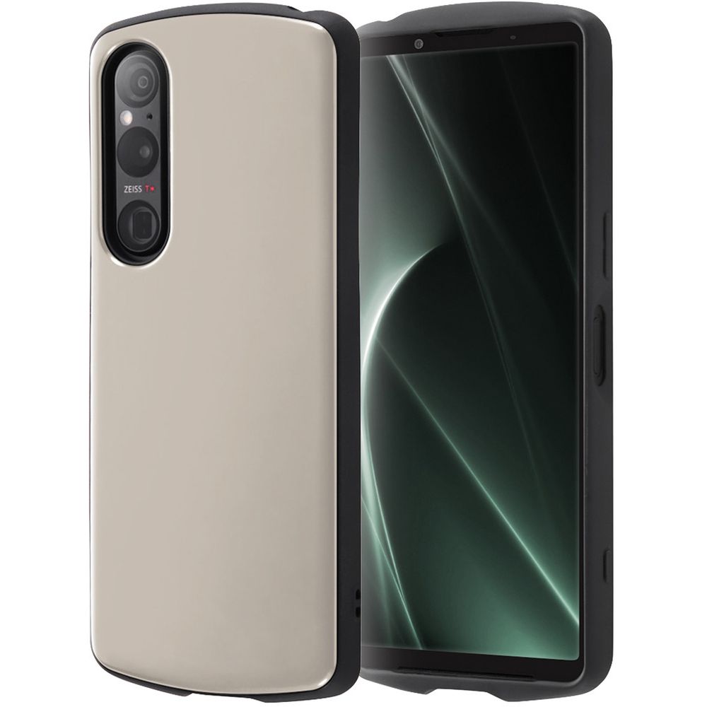 レイ・アウトXperia 1 V 耐衝撃ケース ProCa/グレージュRT-RXP1M5AC3/GGカメラを護る超厚設計とにかく強い2重構造。衝撃をやわらげる上下のエアクッション構造。ケース内側のハニカム構造で衝撃から端末を護る。画面を下向...