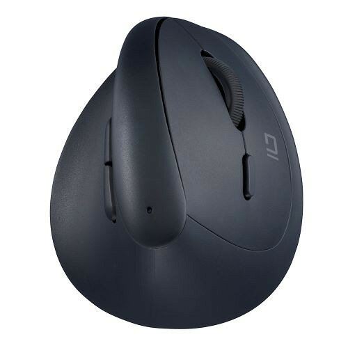 ナカバヤシ MUS-RKF222BK 無線ミニエルゴ静音5ボタンBlueLEDマウス Windows・mac対応 ブラック発売日：2025年2月中旬●指先に新感覚PICK!はつまみ持ちできる軽量ミニ・エルゴマウス。手首のねじれを軽減する約6...