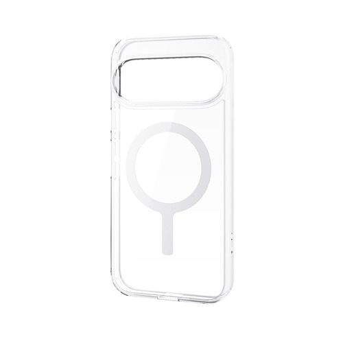 エレコム PM-P252MAG02CR Google Pixel 10/10 Pro ケース ハイブリッド カバー 衝撃吸収 カメラレンズ保護設計 磁気装着ワイヤレス充電対応 クリア ●磁力装着タイプのワイヤレス充電器に対応した“MAGKE...