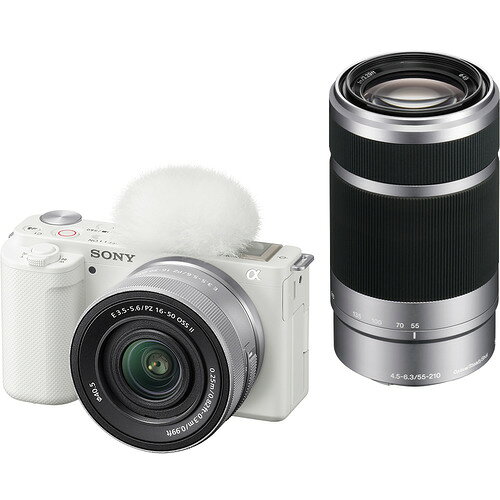 ソニー ZV-E10X W VLOGCAM α Eマウント ダブルズームレンズキット ホワイト発売日：2025年10月16日●自在に、シネマティック。レンズ交換式VLOGCAM●主役が際立つ。印象的なVlog撮影が可能レンズ交換式VLOGC...