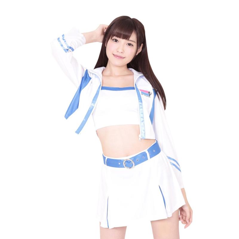A&amp;TCollection レースの女神様 レースクイーン 青 白 Mサイズ コスプレ コスチューム レディース【セット内容】ジャケット・スカート・ブラ・ベルト【カラー】青/白【適用サイズ】Mサイズ：B78～88cm　W58～70c...