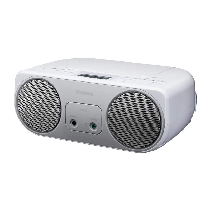 TOSHIBA(東芝) CDラジオ シンプルコンパクト TY-C150 (S) シルバー