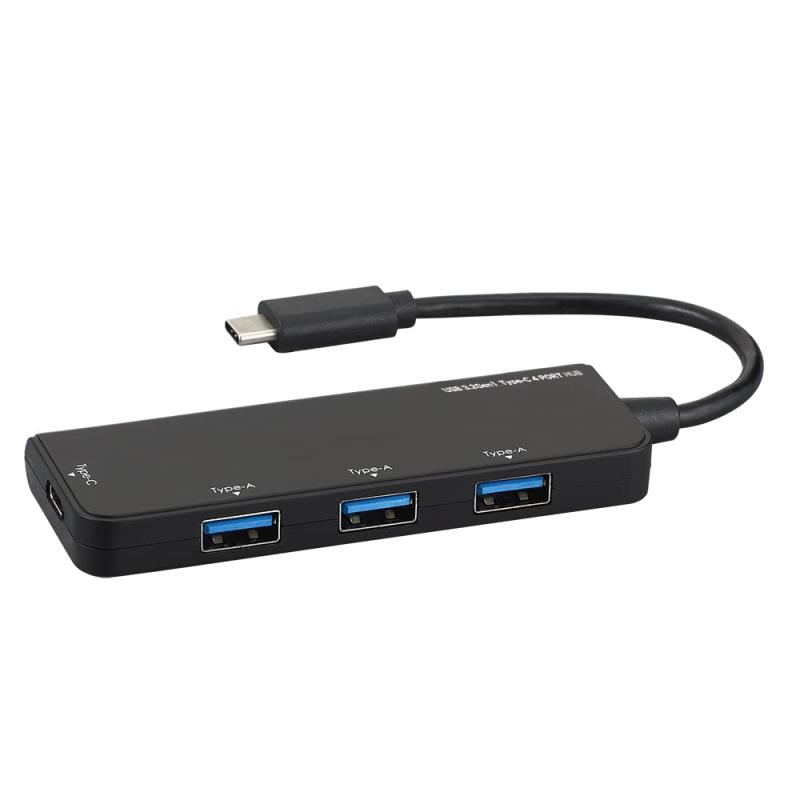 Digio2 USBハブ USB3.2Gen1 Type-C 4ポート 変換ハブ
