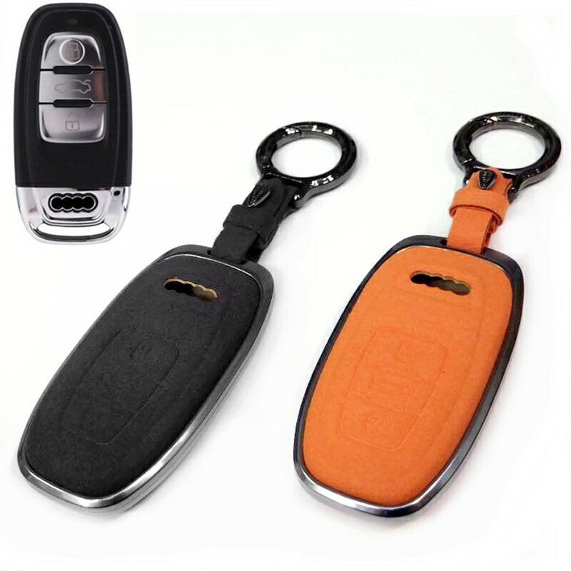 ご覧いただきありがとうございます。 【ご確認】 2枚目の適合キー画像と、実物キーをご確認下さい。 車種名が同じでも、年式等で形状が異なる場合が御座います。 【内容/材質】 キーケース：アルミ+レザー(裏表両面/スエード調の合皮) キーホルダ...