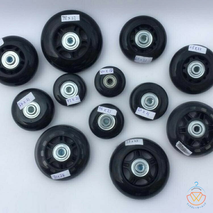 静音/防滑4個70mm 72mm 76mm 78mm 80mm 84mm 87mm 90mmサイズ4個タイヤ(ツール付)サイズについての説明※サイズ表の実寸法は商品によって1-2mm程度の誤差がある場合がございます。素材PVC色70mmx1...