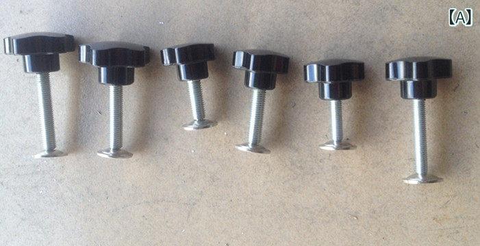 プリント機 部品 シルクスクリーン台 A:M8×25ねじ長2.5cm全 B:M8×35 C:M8×50 D:M8×60 E:M8×70 F:M8×80 G:M10×35 H:M10×50 I:M10×60 J:M10×70 K:M10×80...