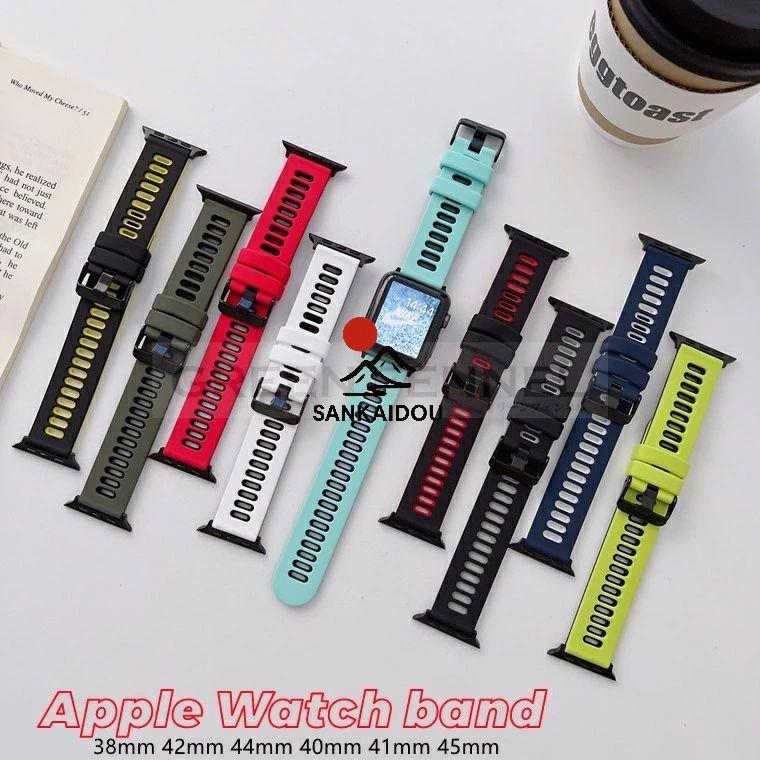 Apple Watch7 バンド Apple Watch series 7 41mm 45mm Apple Watch series 6 5 4321 44mm 42mm 40mm 38mm アップルウォッチ バンド apple watch...