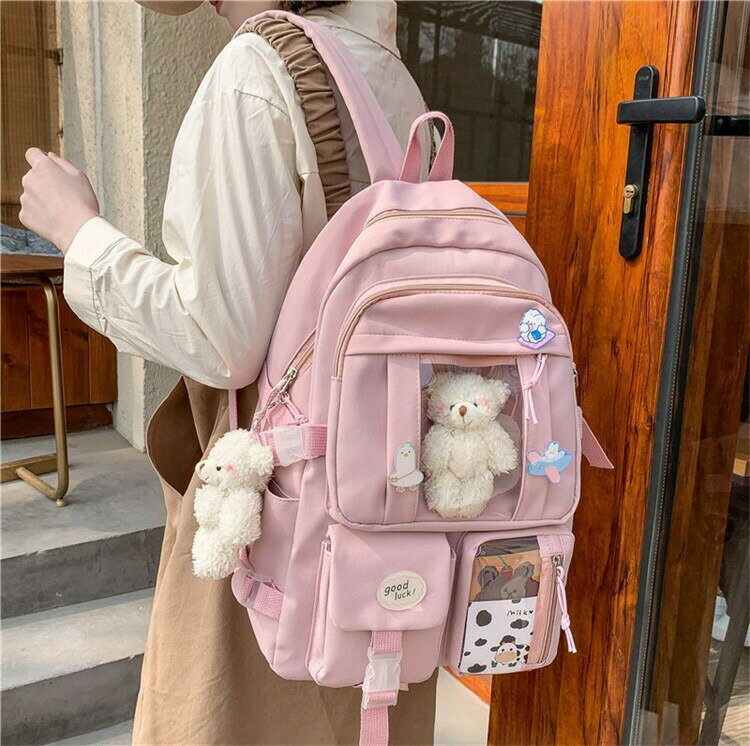 リュックサック 小学生 女の子 リュック バックパック 通学 女子 キッズ リュック 女の子 小学生 女子 小学校 遠足リュック 韓国風 可愛い 学生用 おしゃれ 大容量 多機能 旅行 入学お祝い 小学生 中学生 高校生リュックサック 小学...