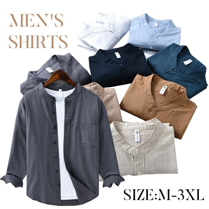 商品詳細 商品名 ABS-YSHA-21005 素材 コットン72.9％　亜麻27.1％ サイズ サイズM： お勧め身長：165〜170cm お勧め体重：50〜60kg サイズL： お勧め身長：165〜175cm お勧め体重：60〜65kg...