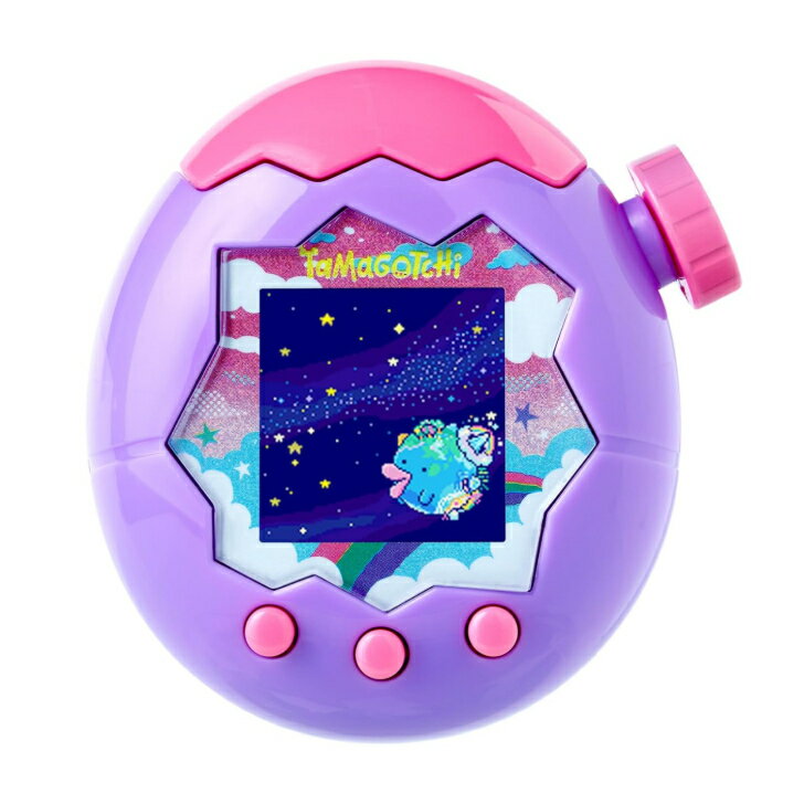 バンダイ Tamagotchi Paradise - Purple Sky たまごっちパラダイス 日本おもちゃ大賞2025デジタル部門大賞 誕生日 クリスマス プレゼント ぐるぐる育てて大発見！あなただけのたまごっちパラダイスを育てよう！●...
