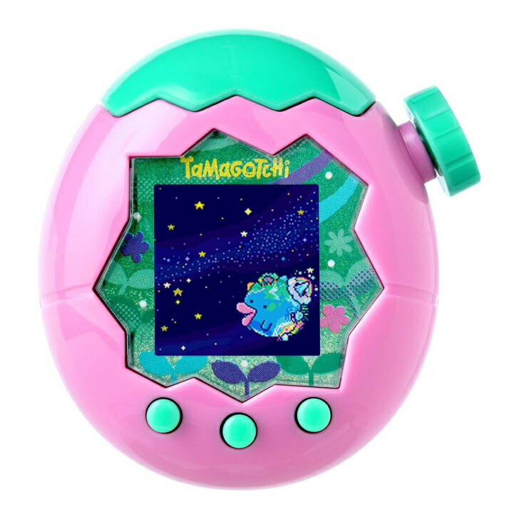 バンダイ Tamagotchi Paradise - Pink Land たまごっちパラダイス 日本おもちゃ大賞2025デジタル部門大賞 誕生日 クリスマス プレゼント ぐるぐる育てて大発見！あなただけのたまごっちパラダイスを育てよう！●ぐ...