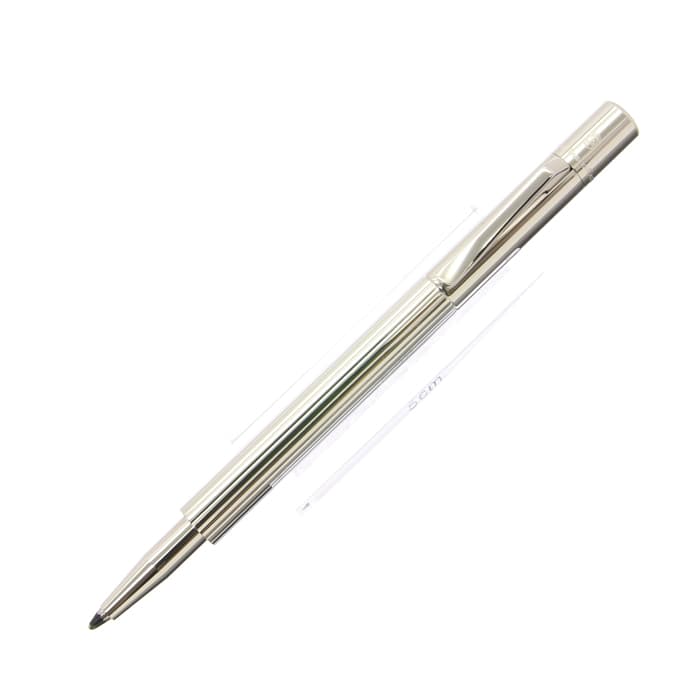 メーカー：GRAF VON FABER-CASTELL グラフフォンファーバーカステル本体材質：金属にプラチナコーティング機構：キャップ式サイズ：収納時全長：90mm※お求めの後、1週間以内の初期不良はご返品可能です。 ※お届けの箱のタイプ...