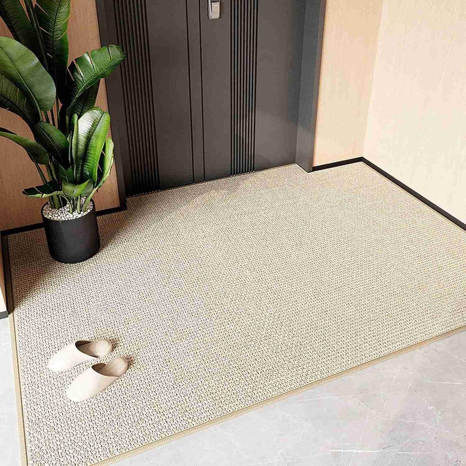 -------商品詳細-------【除塵性能良い】屋内、屋外でお使いいただける泥落としマットです。靴底についた塵や土砂などの汚れを屋内に持ち込ませない！マット表面の凹凸によって、靴底についた泥、砂などの汚れを効率よく落とします。吸水性もあ...
