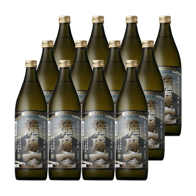商品詳細 ■商品番号 268908 ■商品種別 芋焼酎 ■内容量 900ml×12本 ■アルコール度数 25度 ■麹菌 黒麹 ■蒸留方法 常圧蒸留 ■メーカー 若松酒造（株） ■原材料 芋・米麹 コメント 厳選された鹿児島県産「黄金千貫」を...