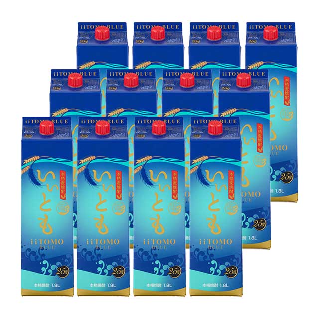 商品詳細 ■商品番号 275329 ■商品種別 いいともブルー　麦　25度 ■内容量 1800ml×12本 ■アルコール度数 25度 ■麹菌 白麹 ■蒸留方法 蒸留 ■メーカー 雲海酒造 ■原材料 大麦（オーストラリア産、国産）、大麦こうじ...