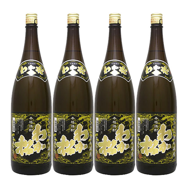 商品詳細 ■商品番号 268930 ■商品種別 芋焼酎 ■内容量 1800ml×4本 ■アルコール度数 25度 ■麹菌 黒麹 ■蒸留方法 常圧蒸留 ■メーカー 若松酒造（株） ■原材料 芋・米麹 コメント 江戸時代からの伝統を持ち、明治の帝...