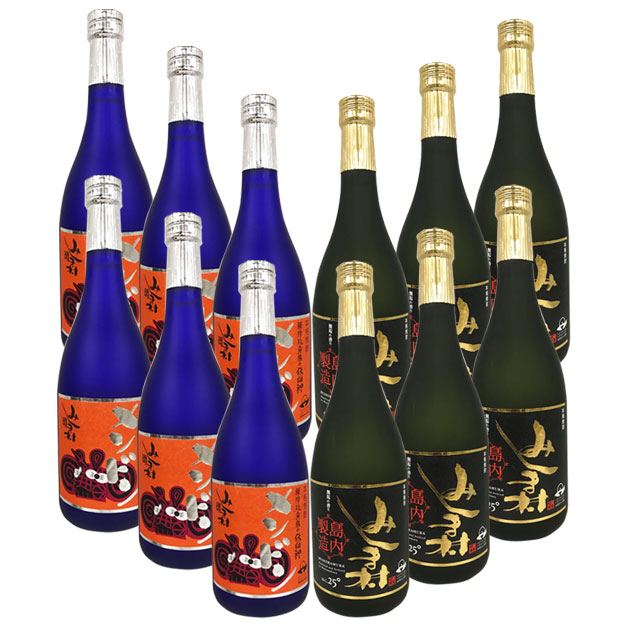 商品詳細 ■商品番号 203140 ■商品種別 芋焼酎 ■内容量 720ml×各6本 ■アルコール度数 25度 ■麹菌 麹 ■蒸留方法 常圧蒸留 ■メーカー みしま焼酎 無垢の蔵 ■原材料 芋（ベニオトメ）・米麹（国産） コメント 【みしま...